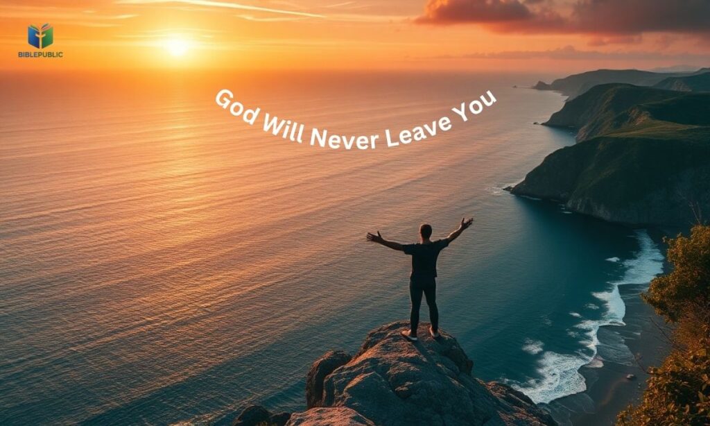 God Will Never Leave You: Finding Unshakeable Peace in His Eternal Presence