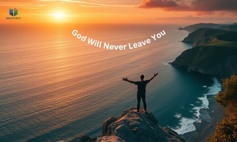 God Will Never Leave You: Finding Unshakeable Peace in His Eternal Presence