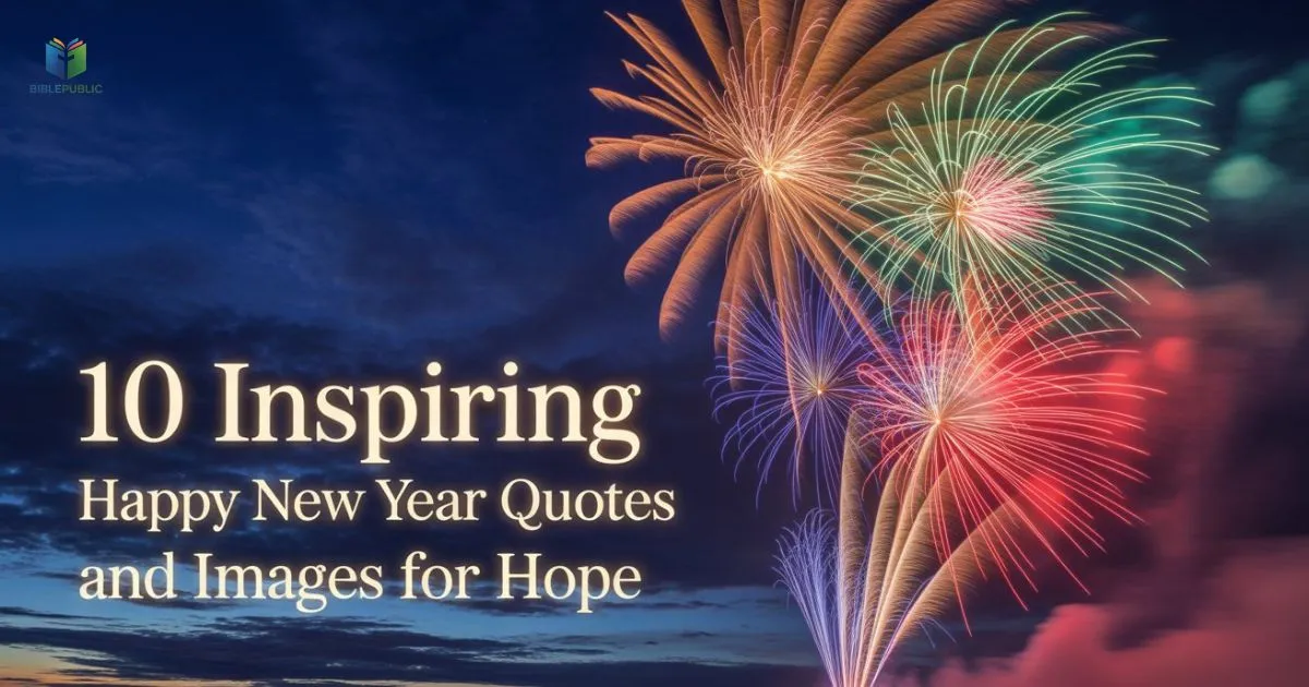 10 Inspiring Happy New Year Quotes and Images for Hope